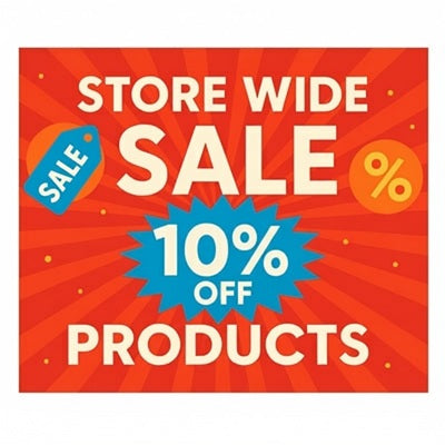 Store Wide Sale - 10% Off Products